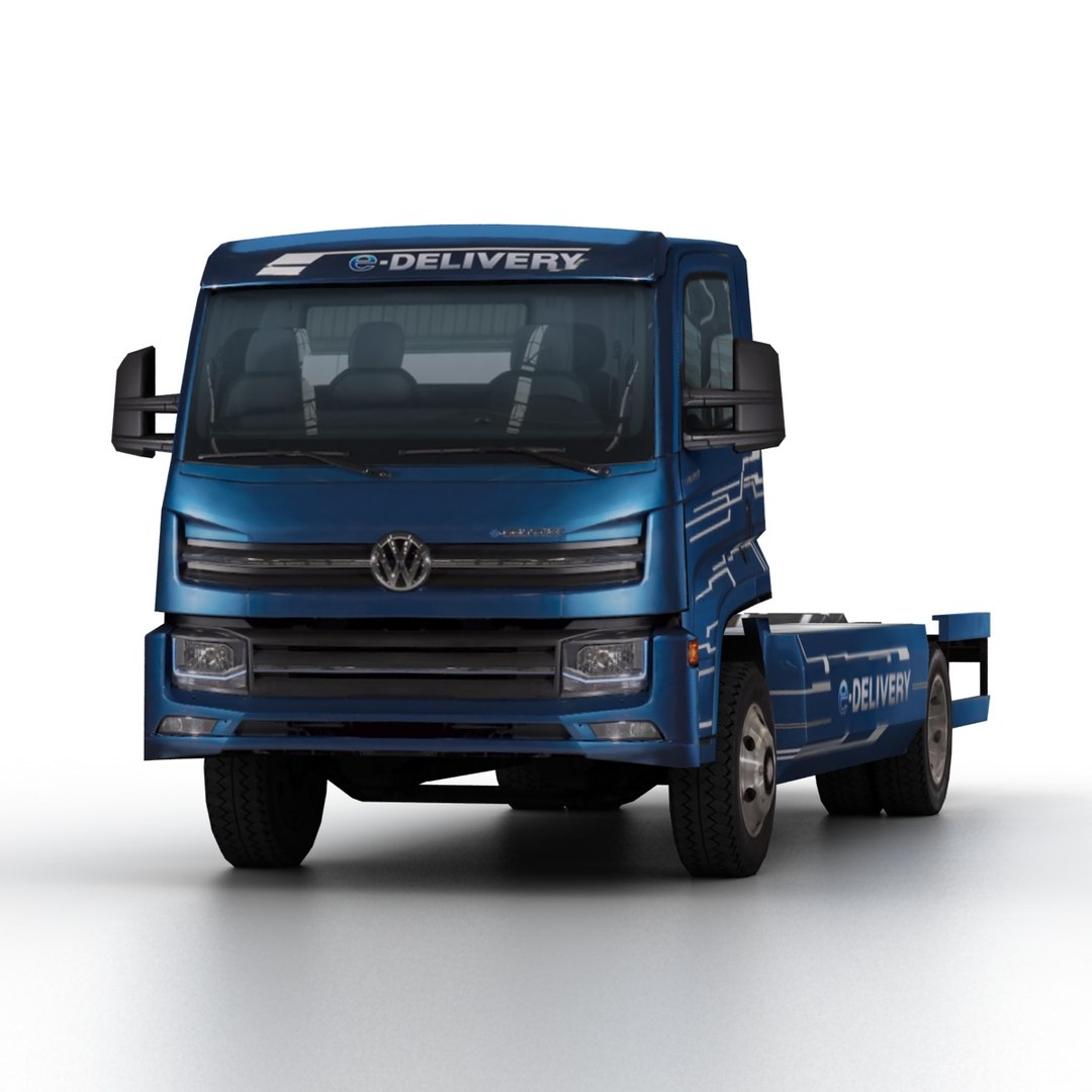 2017 Edelivery Truck Chassis 3D - TurboSquid 1651534