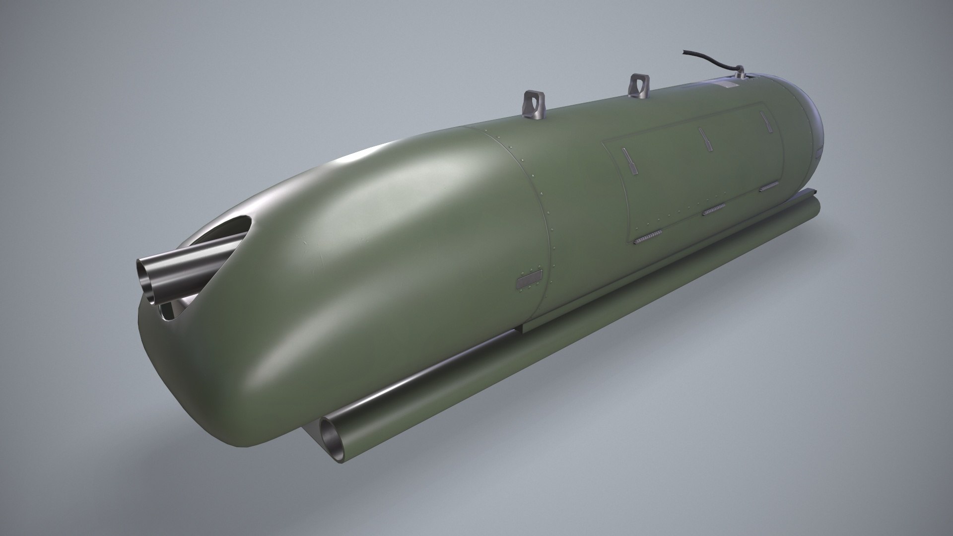 FN Herstal RMP Machine Gun Pod 3D Model - TurboSquid 2210845