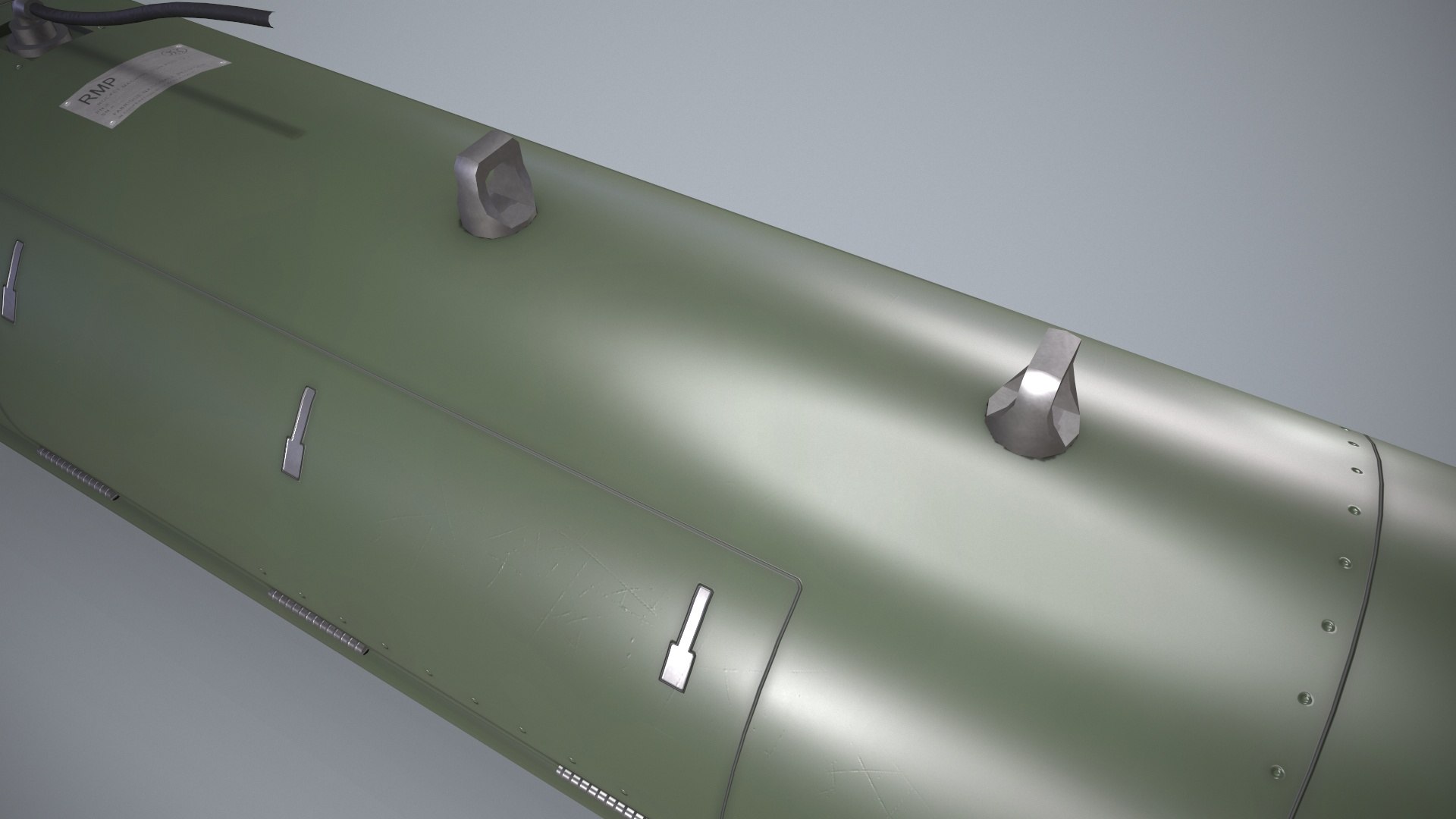 FN Herstal RMP Machine Gun Pod 3D Model - TurboSquid 2210845