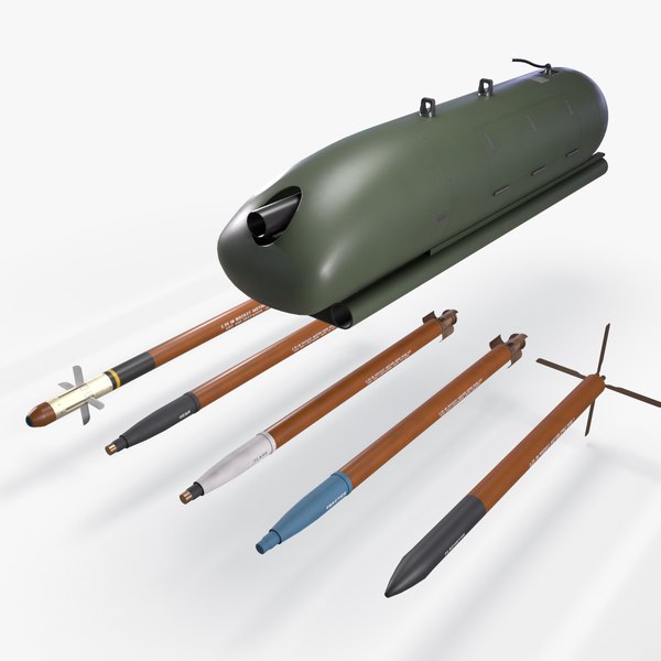 modelo 3d Cápsula de ametralladora FN Herstal RMP - TurboSquid 2210845