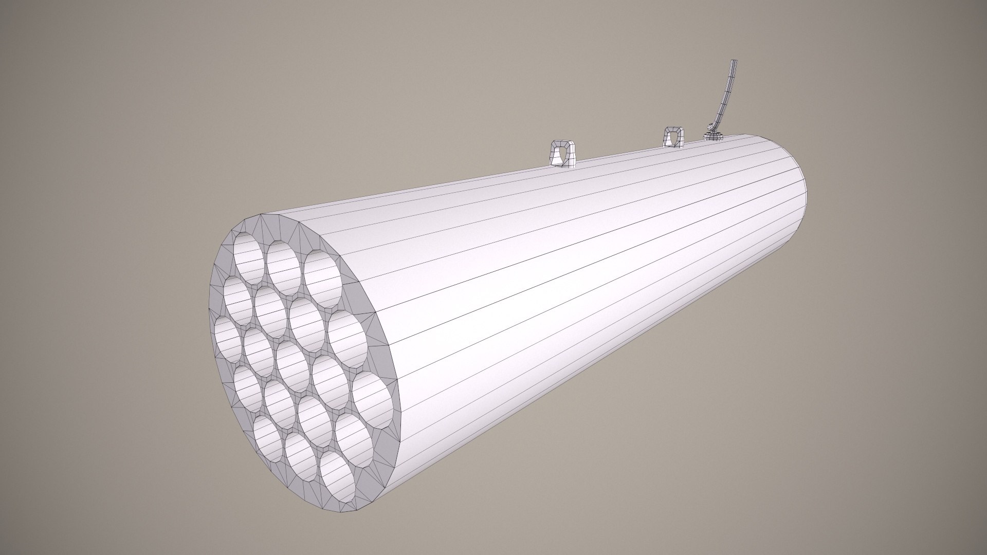 FN Herstal RMP Machine Gun Pod 3D Model - TurboSquid 2210845