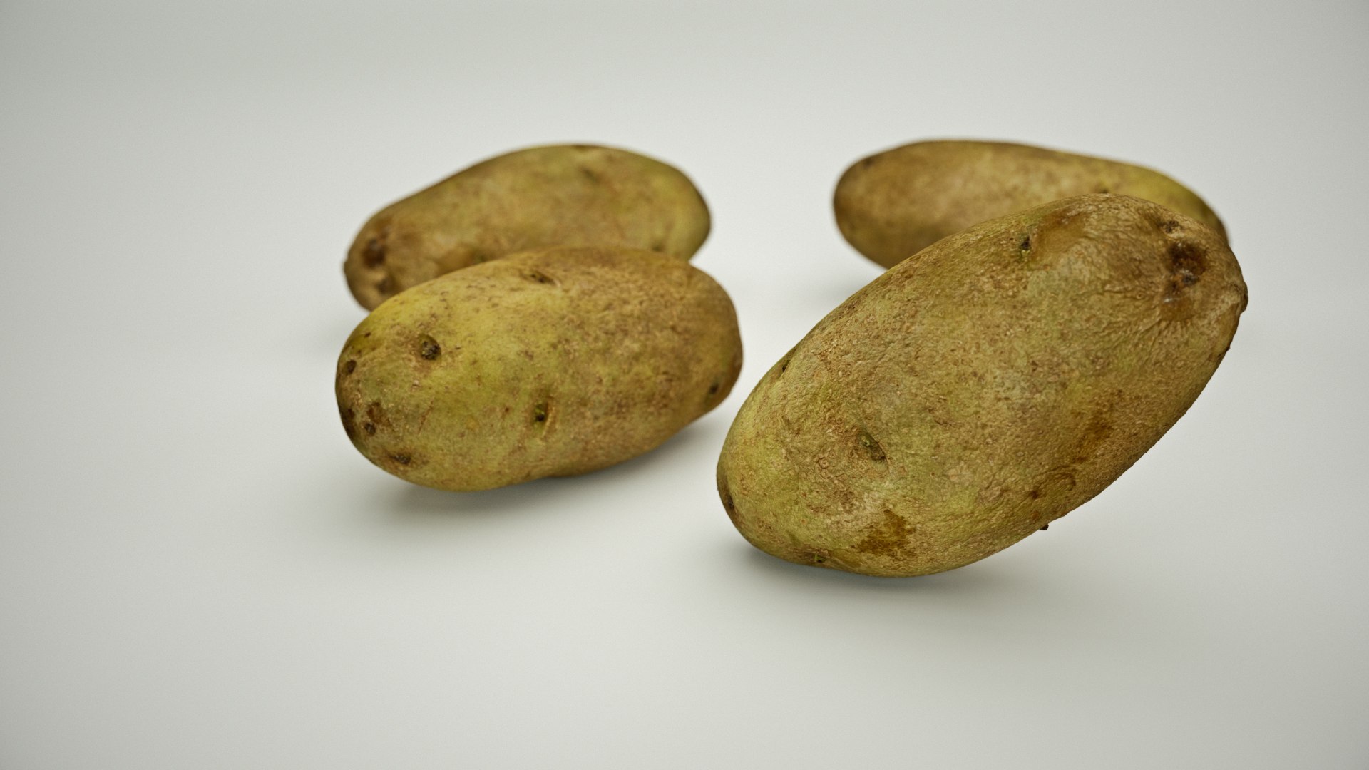 Photoreal 3D Scanned Potato Model - TurboSquid 1842767