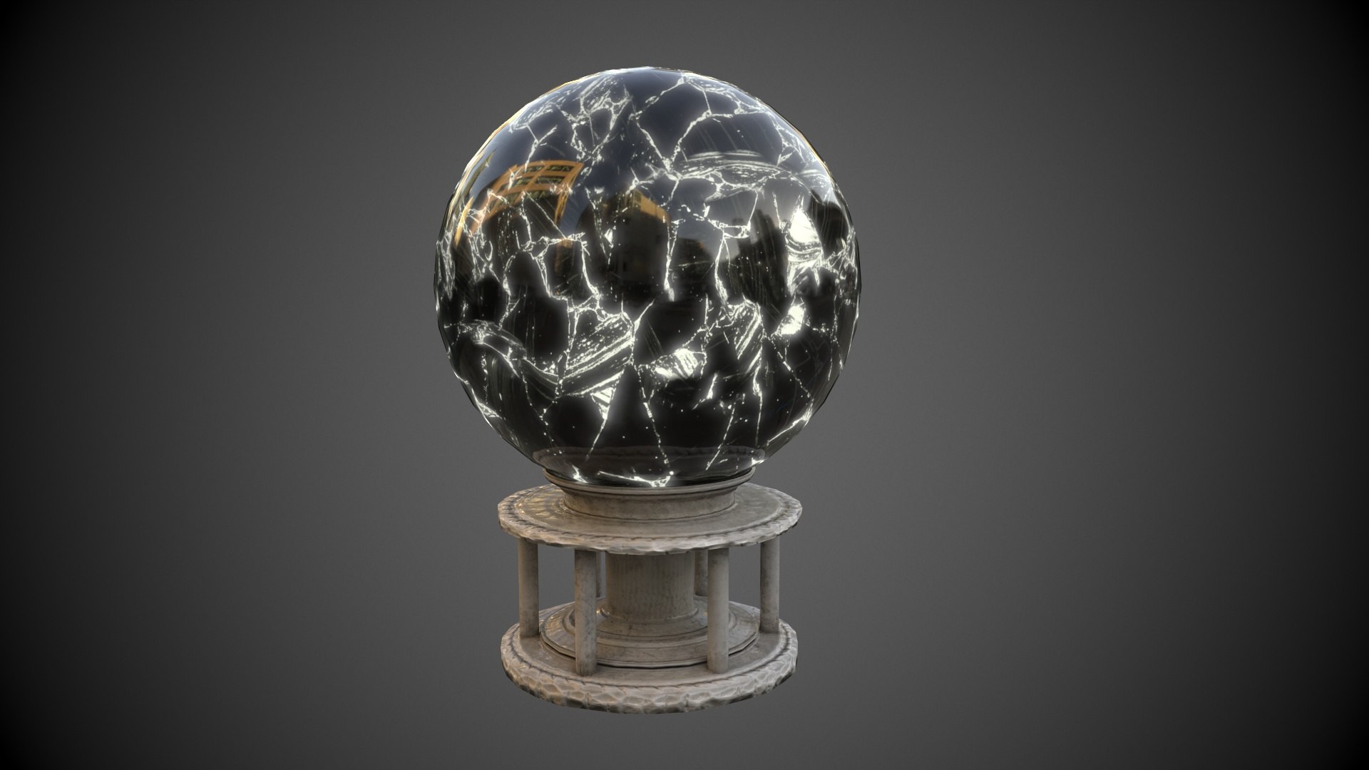 3D Magic Crystal Ball Model - TurboSquid 1936156