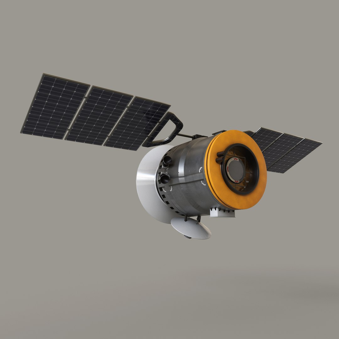 Communications Satellite 3D Model - TurboSquid 1733002