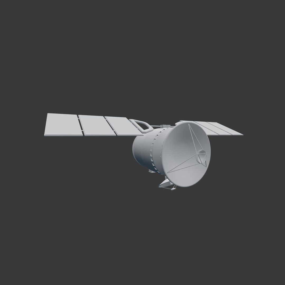 Communications Satellite 3D Model - TurboSquid 1733002