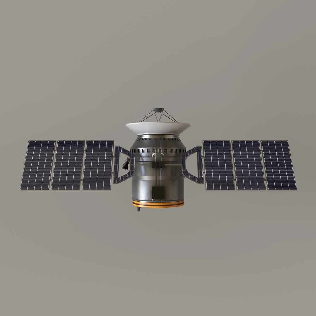 Communications Satellite 3D Model - TurboSquid 1733002