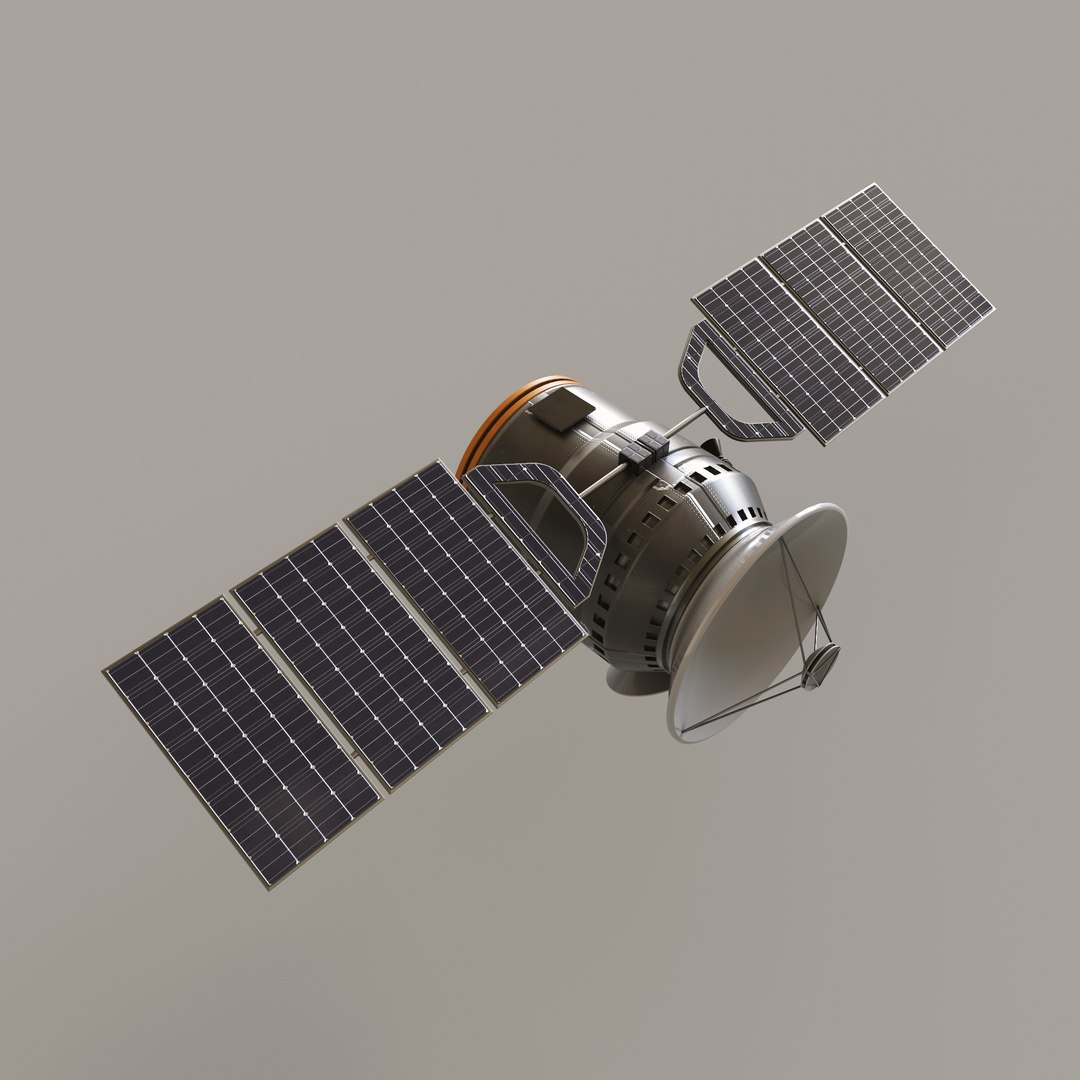 Communications Satellite 3D Model - TurboSquid 1733002