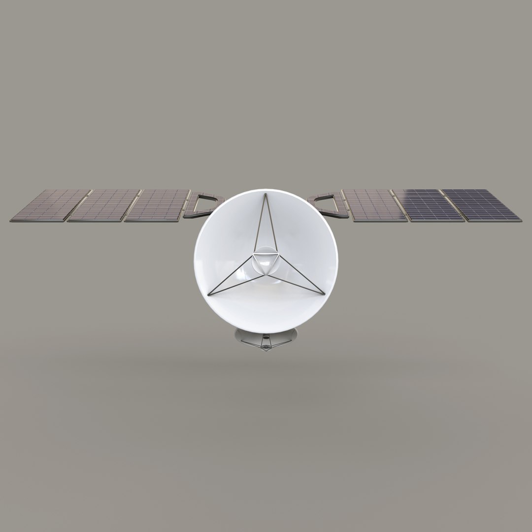 Communications Satellite 3D Model - TurboSquid 1733002