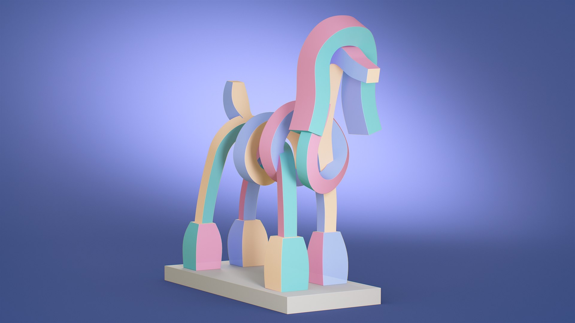 3D Poodle Pastel Model - TurboSquid 1841414