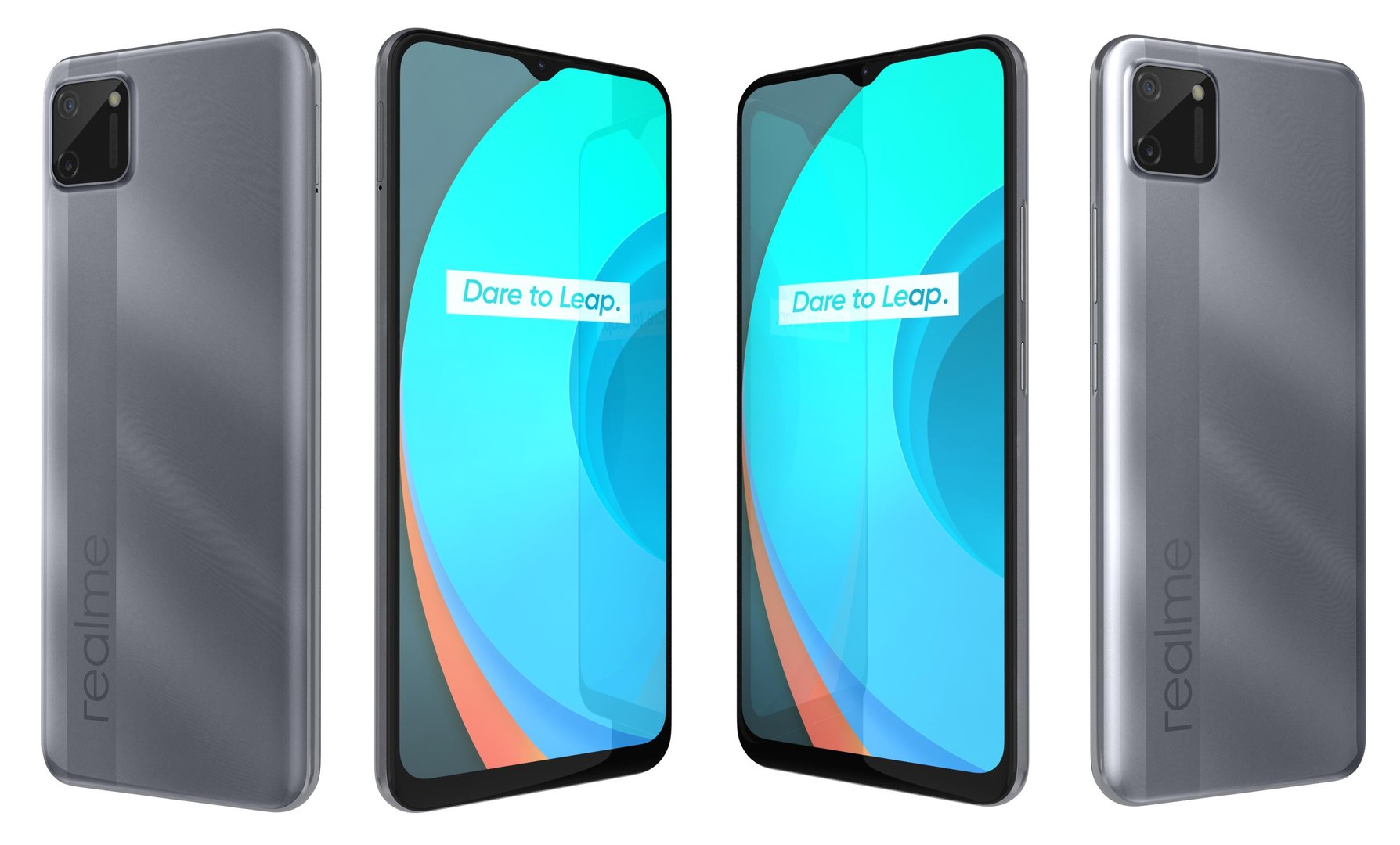 Realme C11 Pepper Grey 3D Model - TurboSquid 1734892
