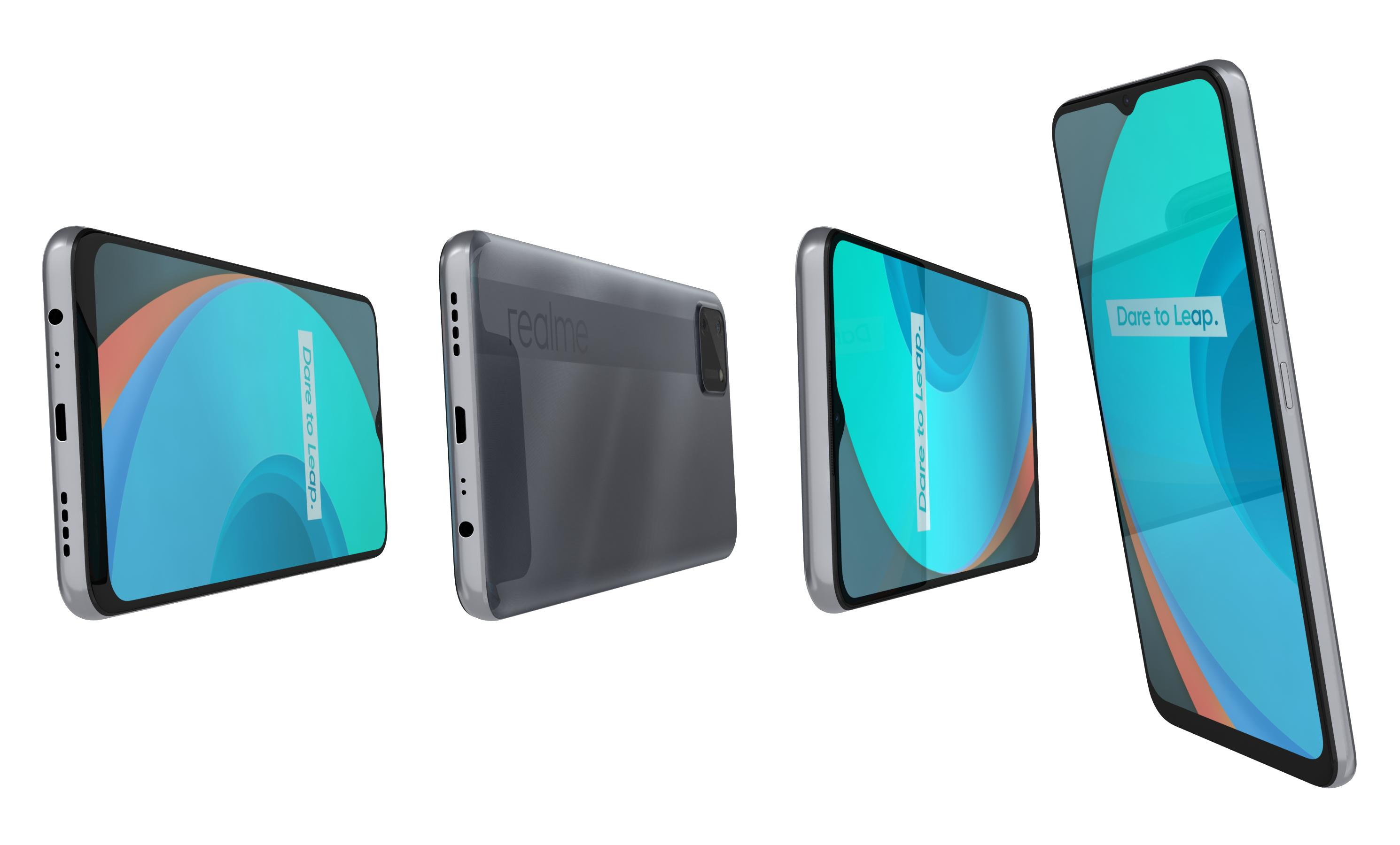 Realme C11 Pepper Grey 3D model - TurboSquid 1734892