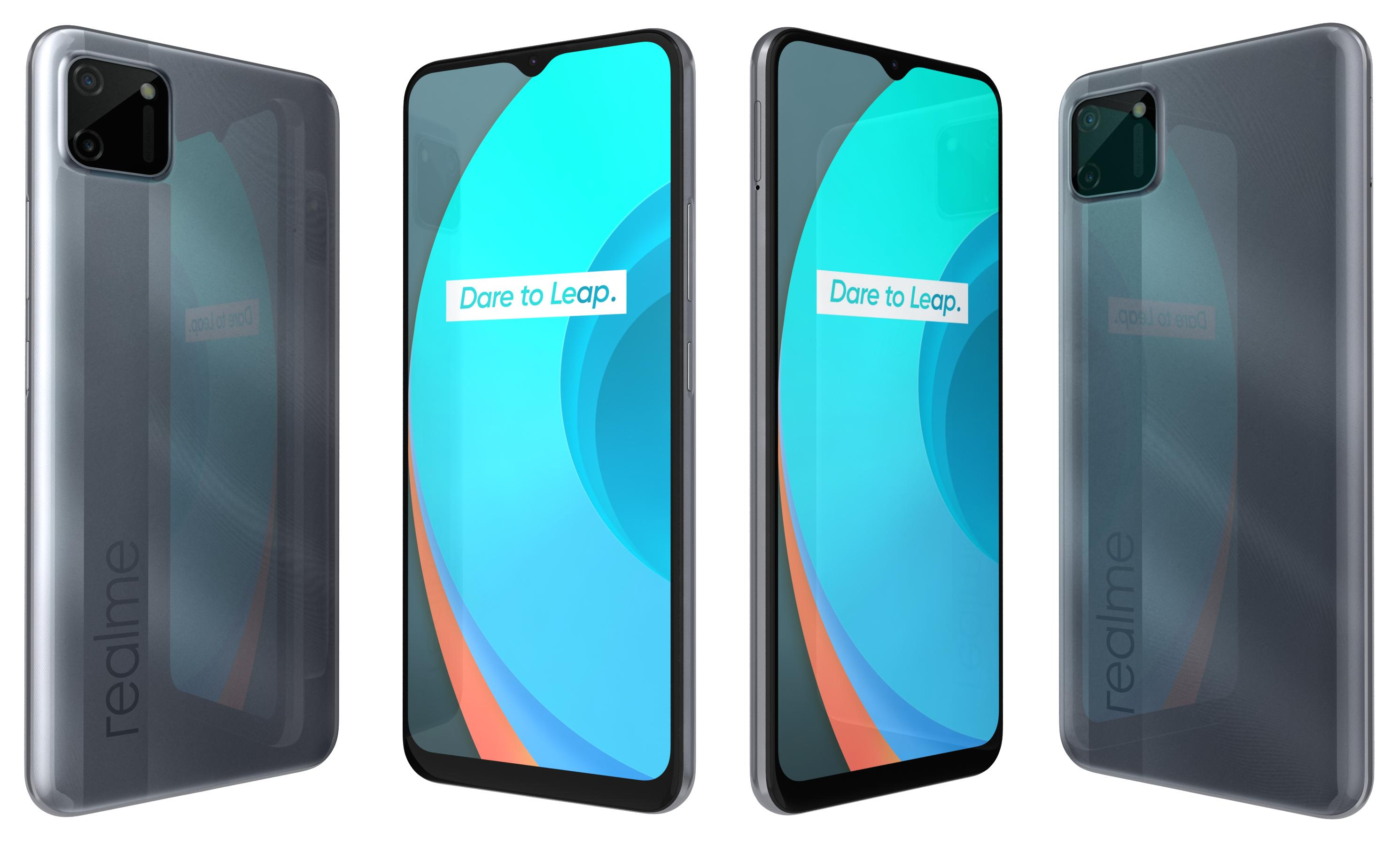 Realme C11 Pepper Grey 3D model - TurboSquid 1734892