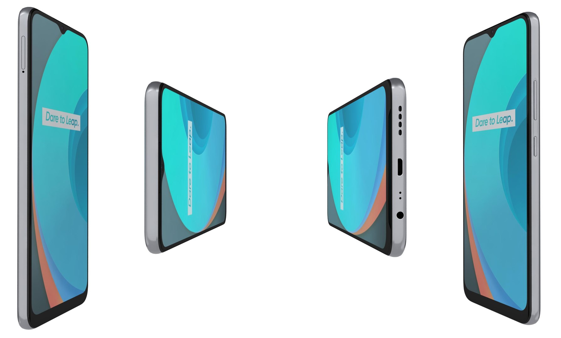 Realme C11 Pepper Grey 3D Model - TurboSquid 1734892