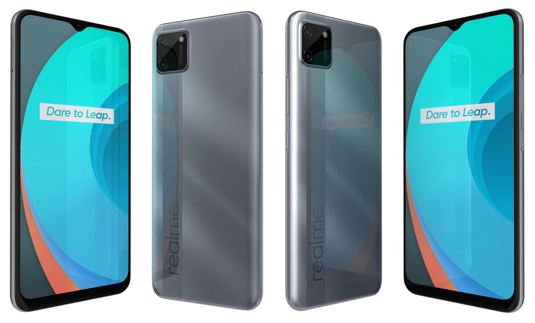 Realme C11 Pepper Grey 3D Model - TurboSquid 1734892