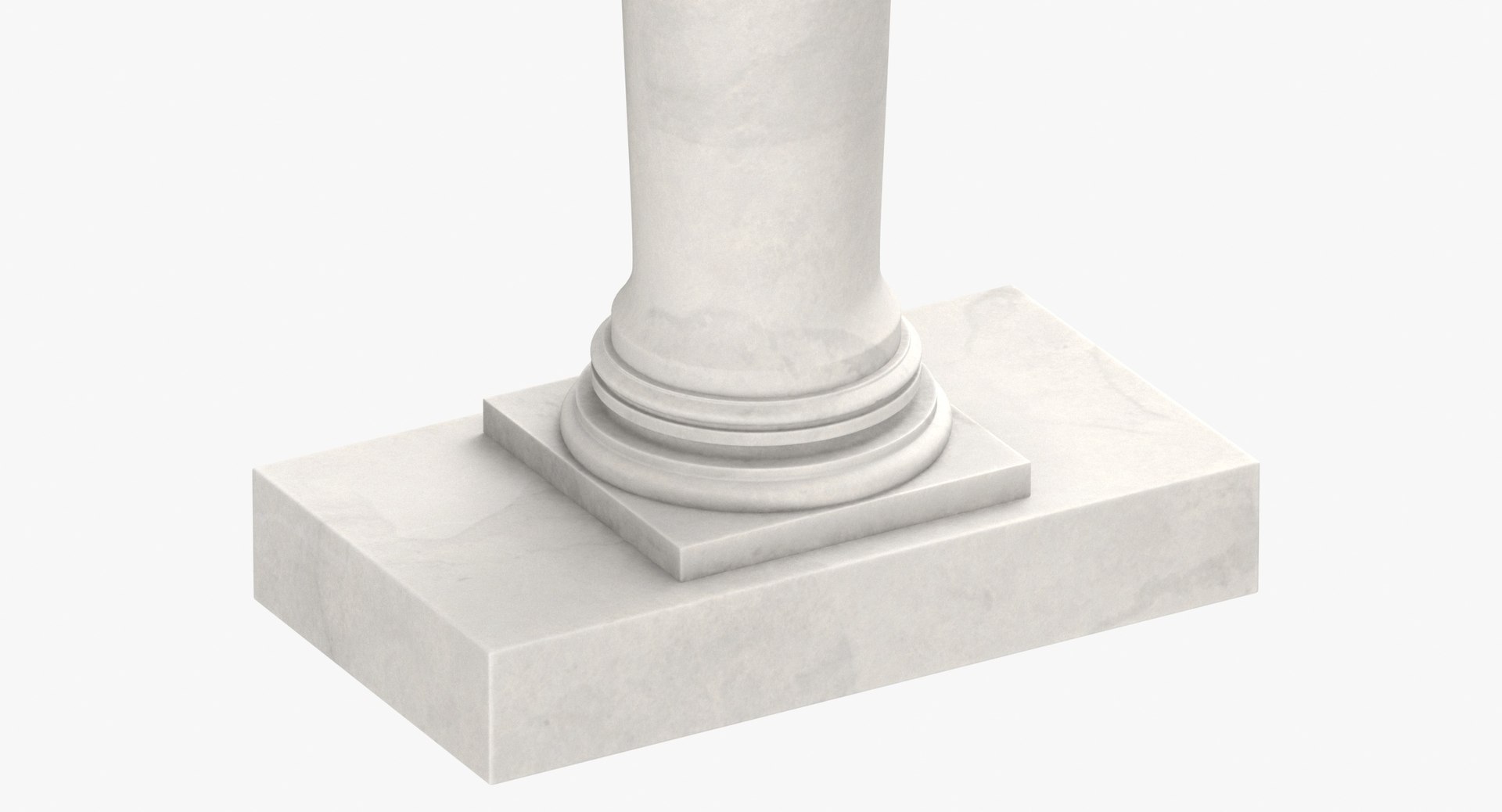 Roman Corinthian Column With Capital 3D Model - TurboSquid 2155890