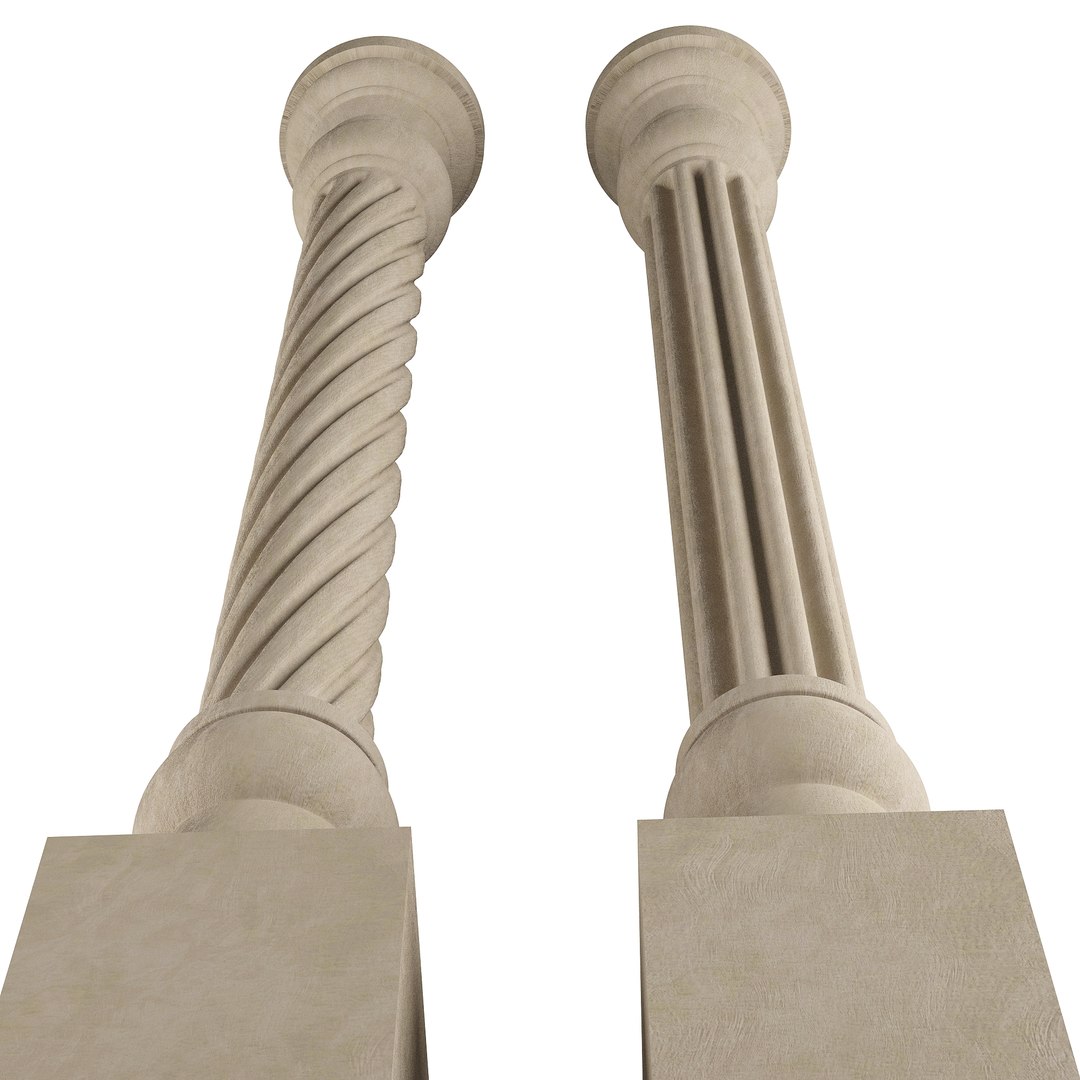 Coloumn 2 3D - TurboSquid 1958310