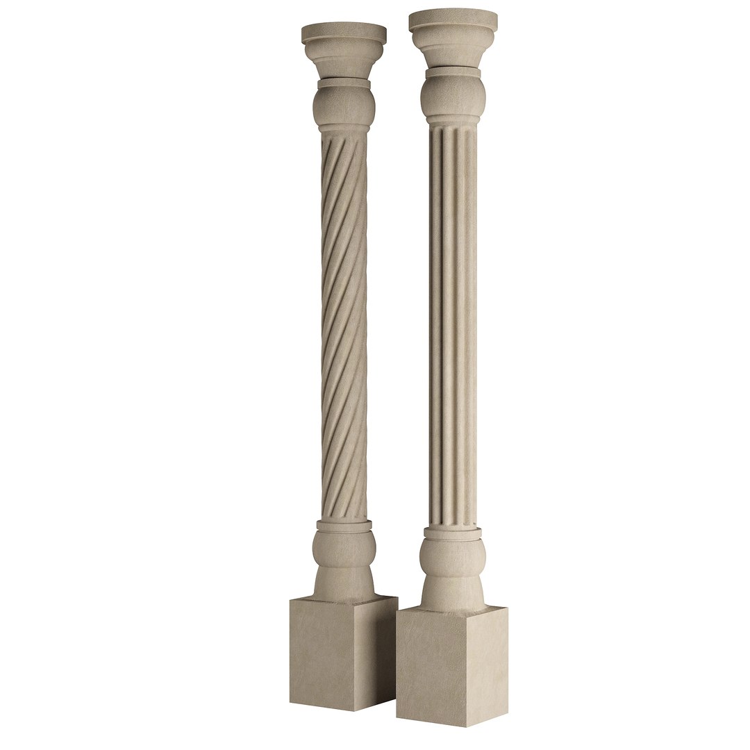 Coloumn 2 3D - TurboSquid 1958310