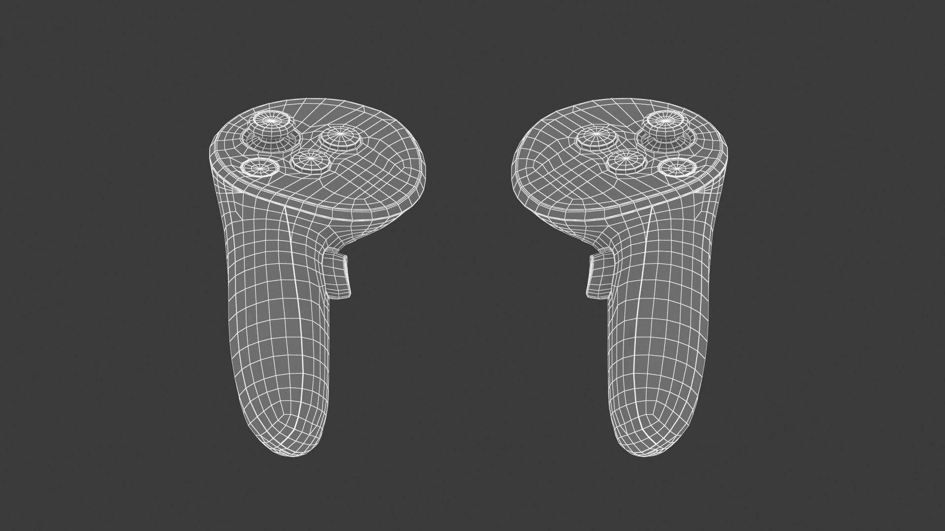 3D Meta Quest 3 Controler - TurboSquid 2225553