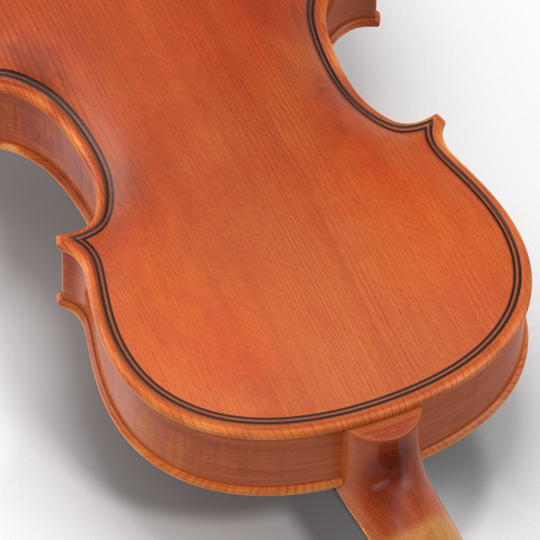 Max Violin Modeled Realistic