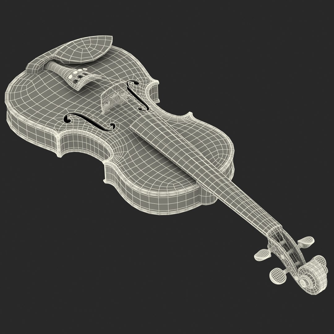 Max Violin Modeled Realistic