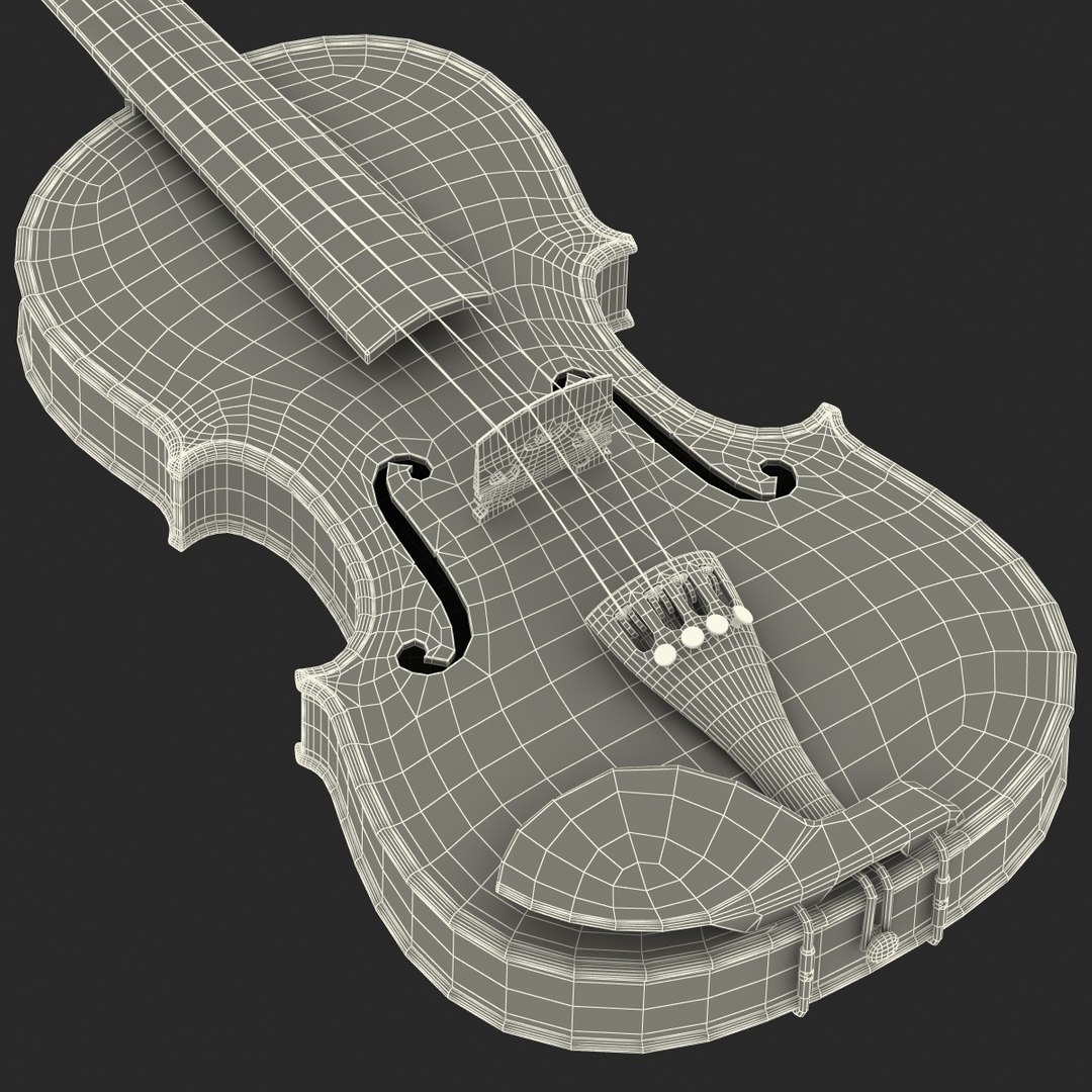 Max Violin Modeled Realistic