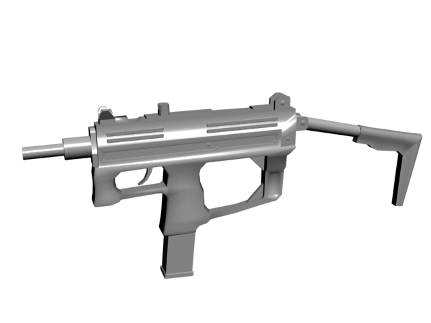 3d Ruger Mp9 Submachine Gun