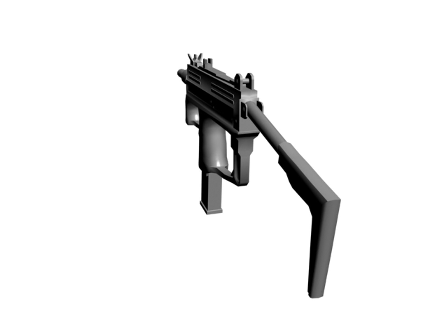 3d Ruger Mp9 Submachine Gun