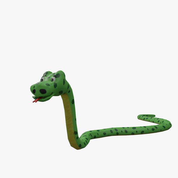 Cartoon Snake glTF Models for Download | TurboSquid