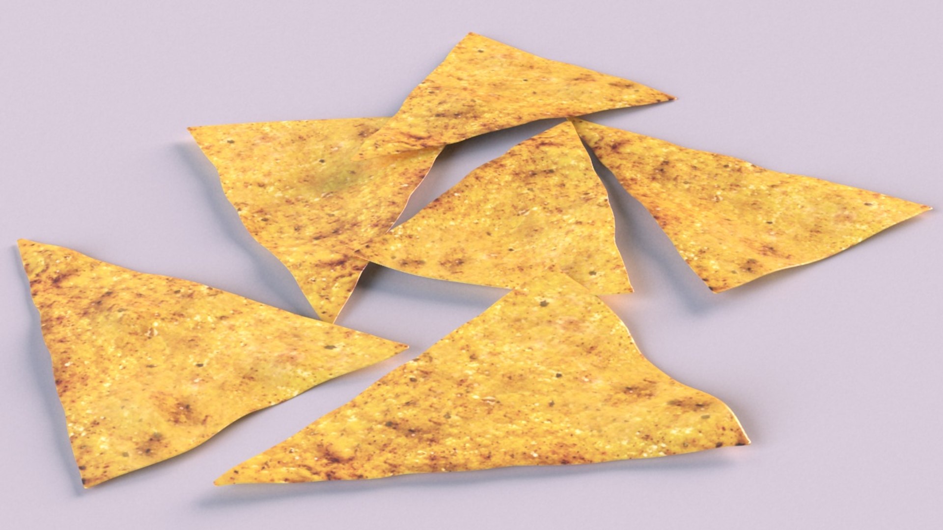 3D Chips Doritos Model - TurboSquid 1604749