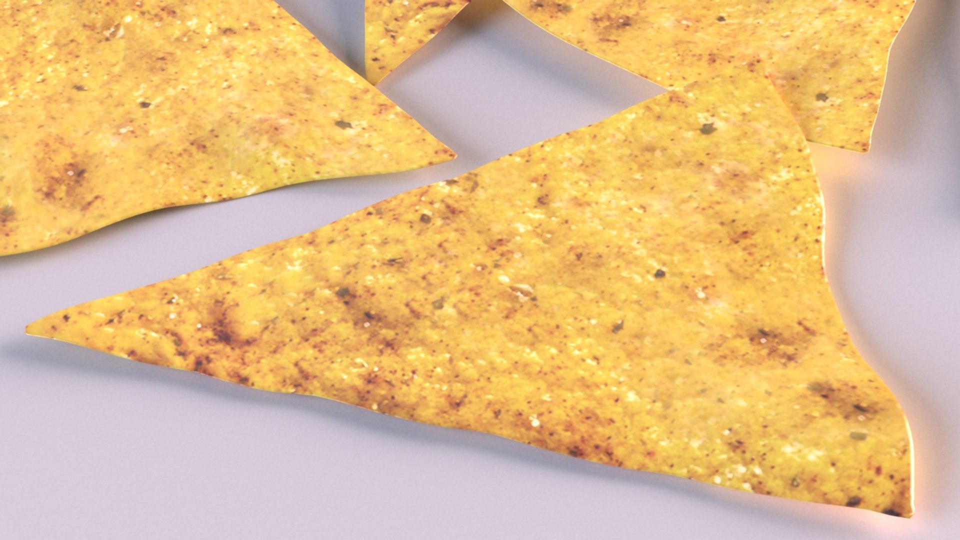 3D Chips Doritos Model - TurboSquid 1604749
