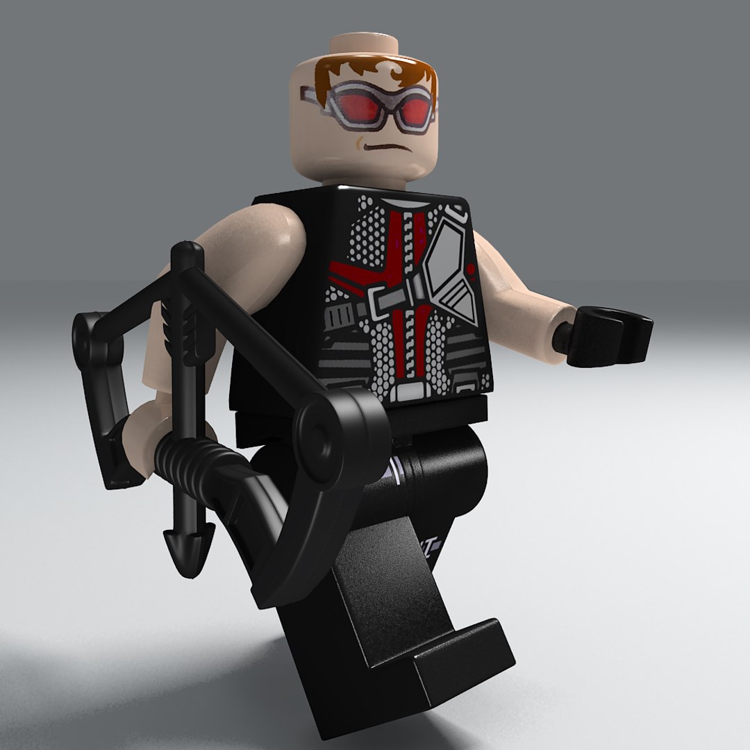 3d Model Man Legoman