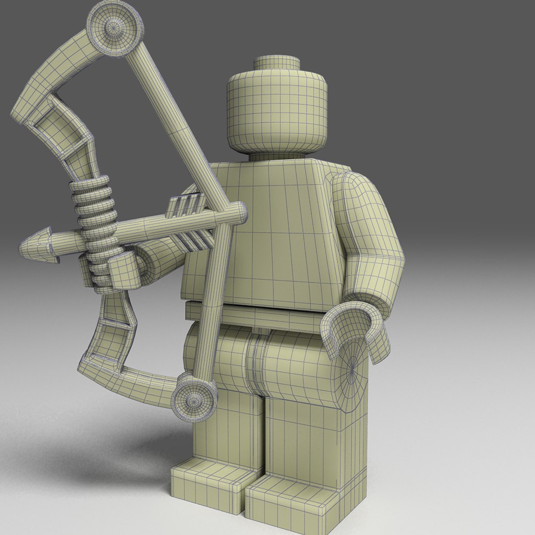 3d Model Man Legoman