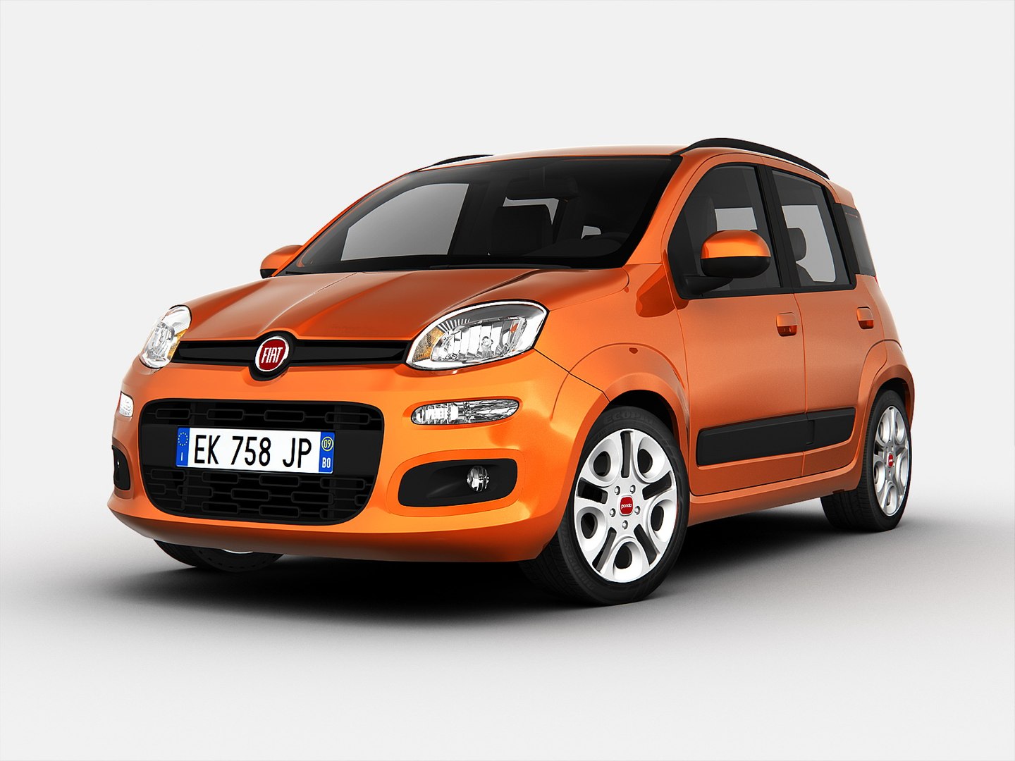 3d Fiat Car