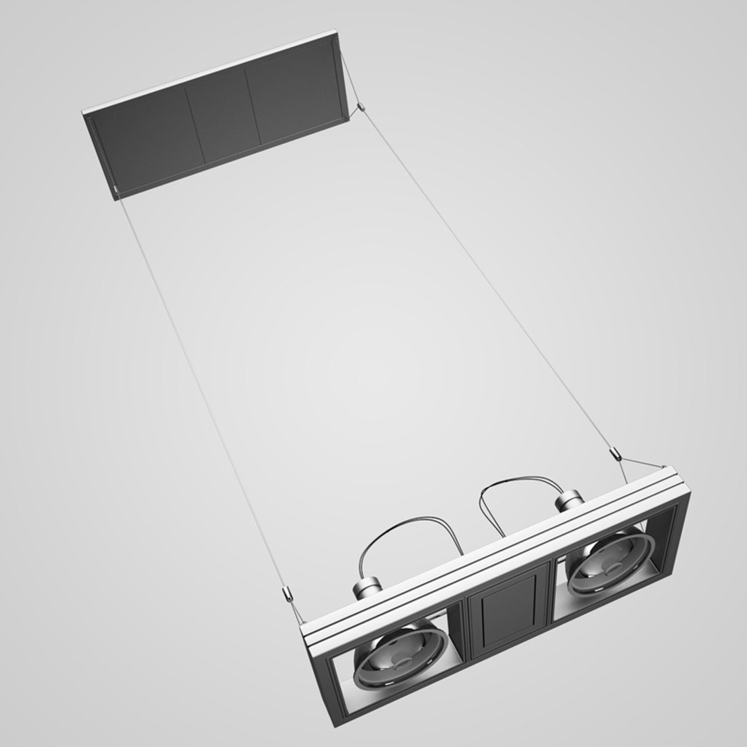hanging halogen lamps 14 3d max