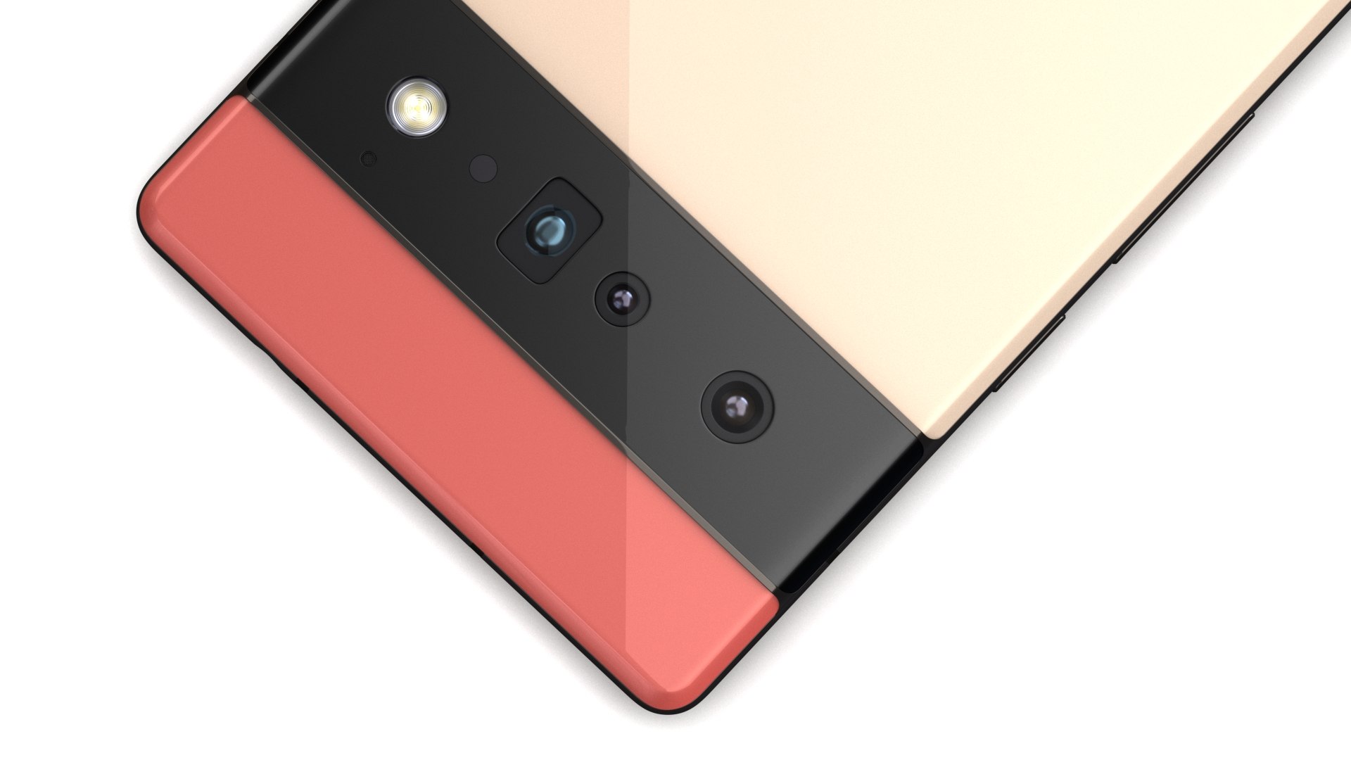 3D Google Pixel 6 Red model - TurboSquid 1784135