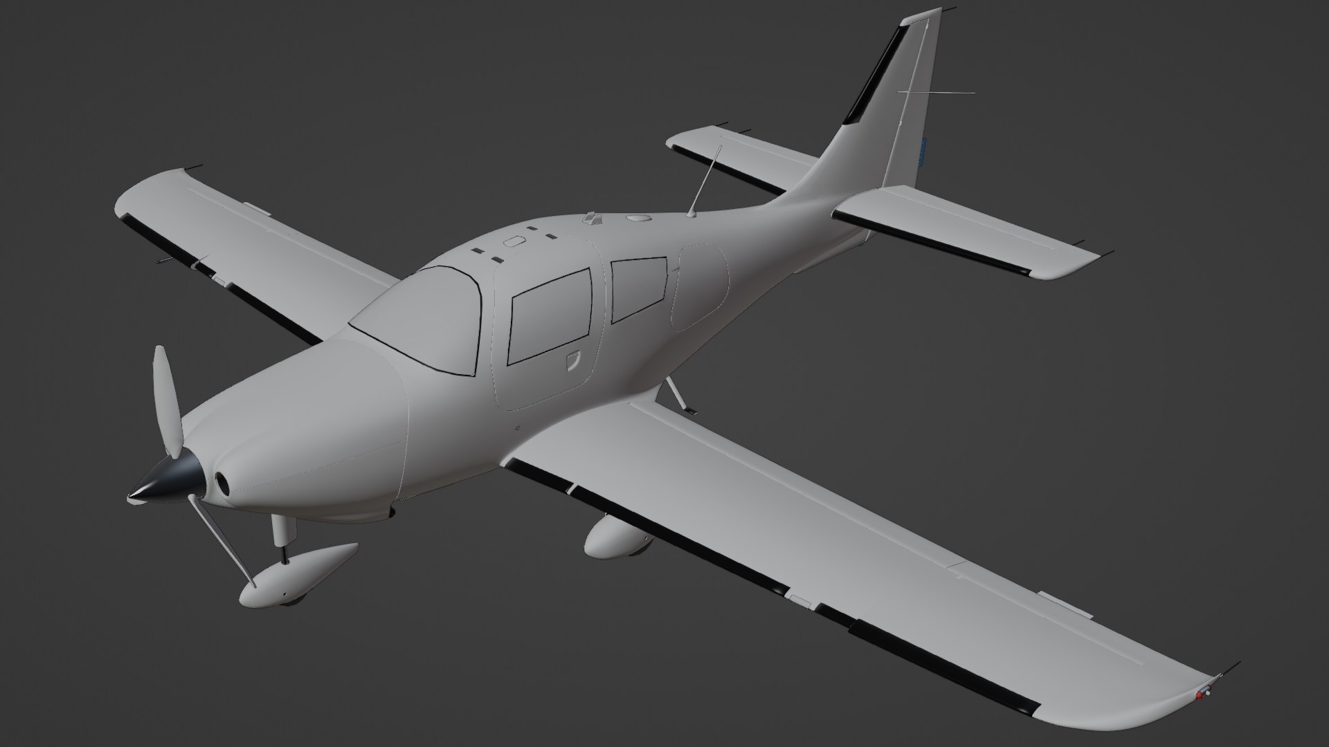 3D Model New Plane CessnaTTx - TurboSquid 2177273