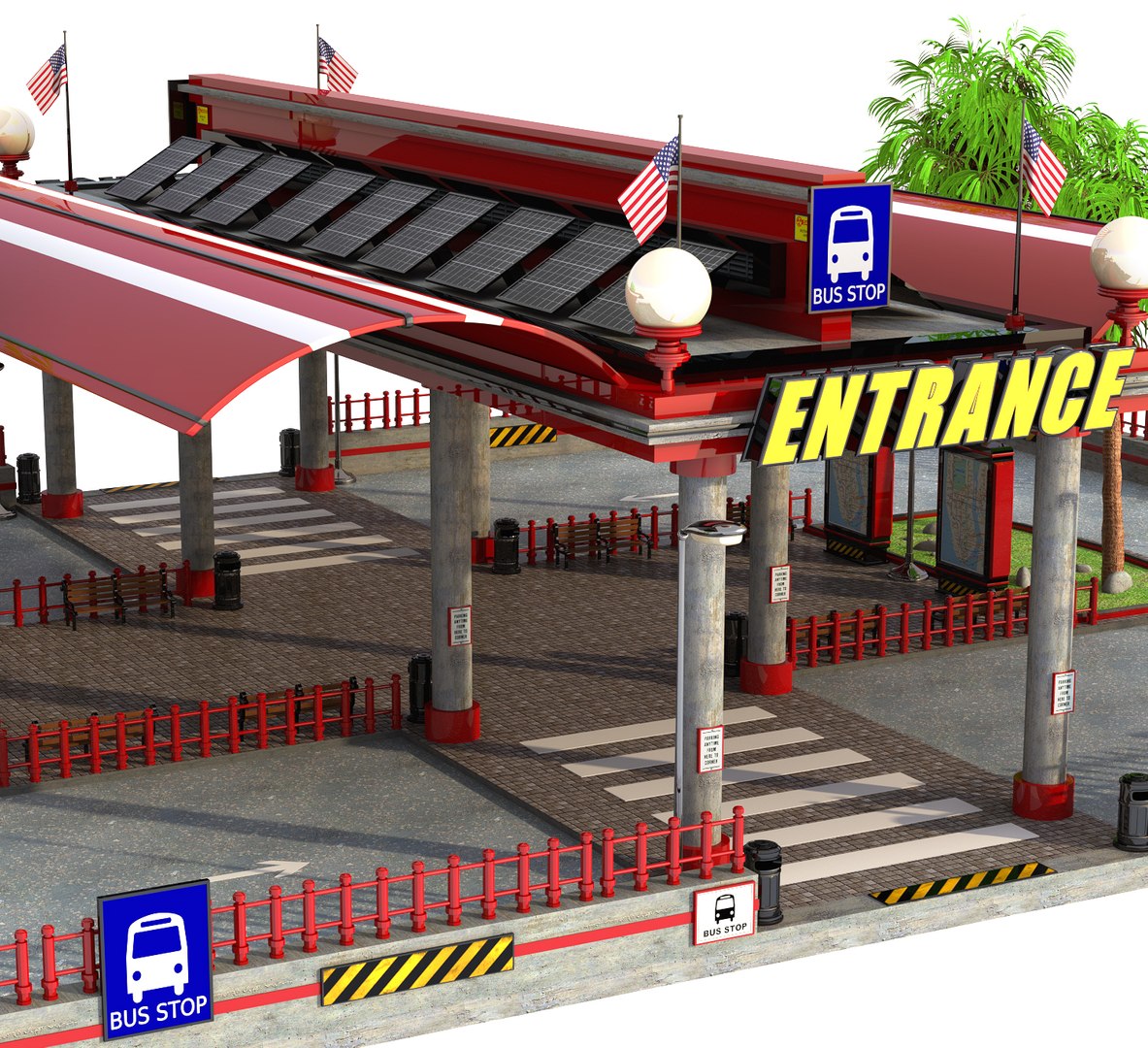 3D Bus - TurboSquid 1243886