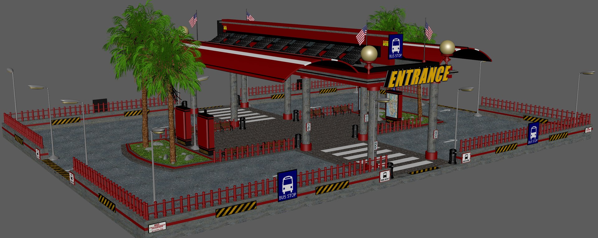 3D Bus - TurboSquid 1243886