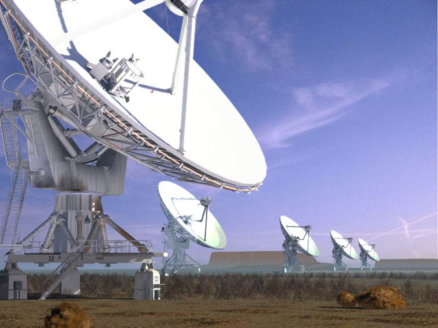 Large Array 3d Model