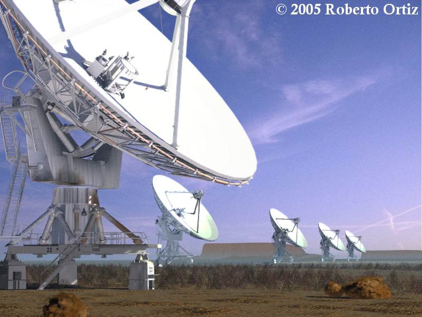 Large Array 3d Model