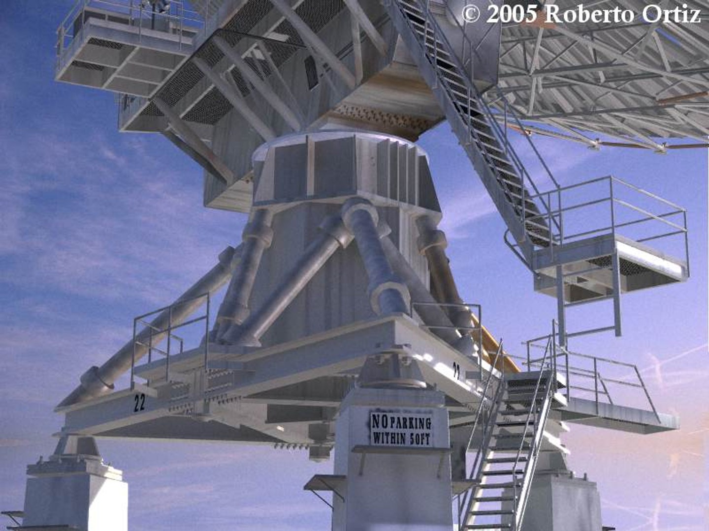 Large Array 3d Model