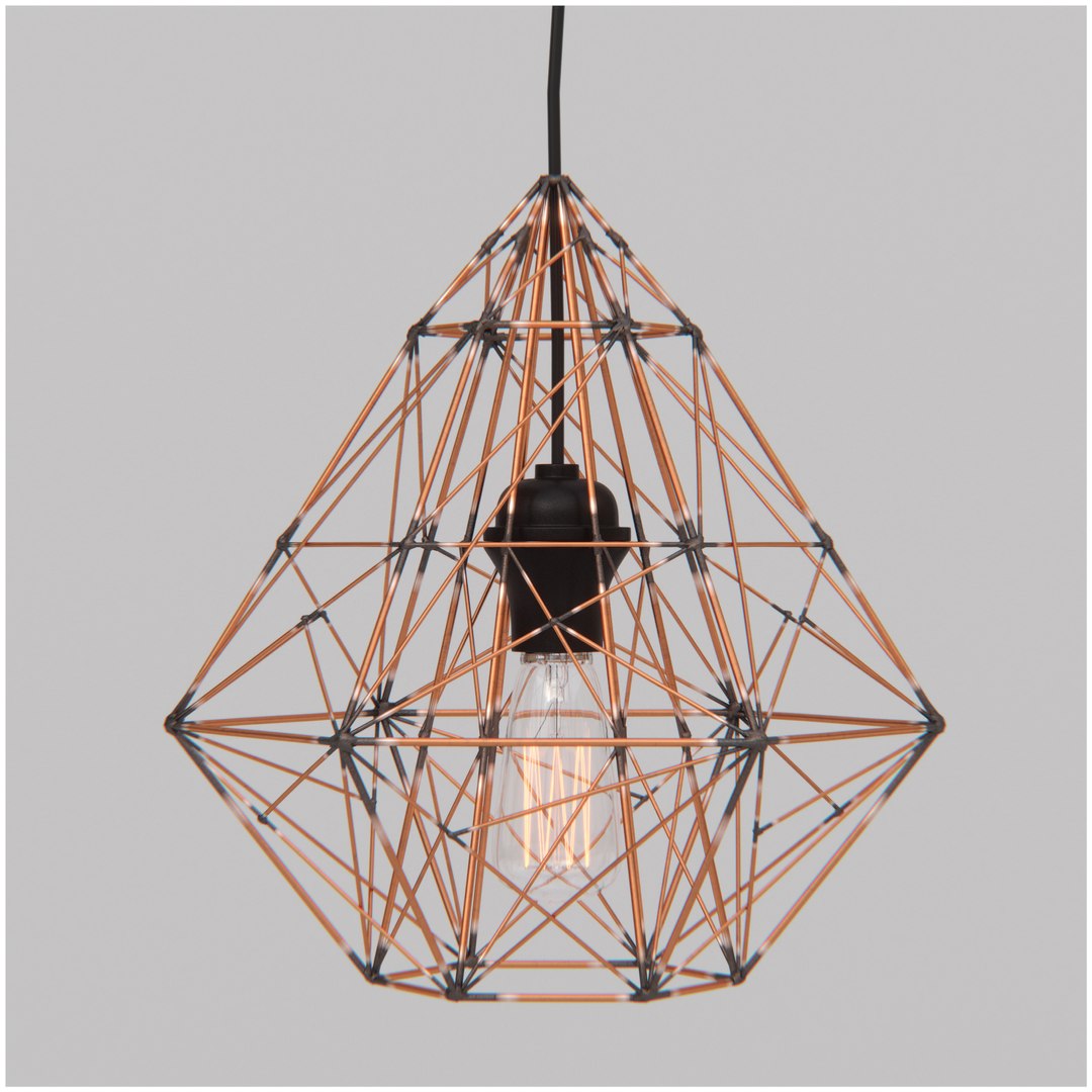 Pyramid Lamp 3d Model
