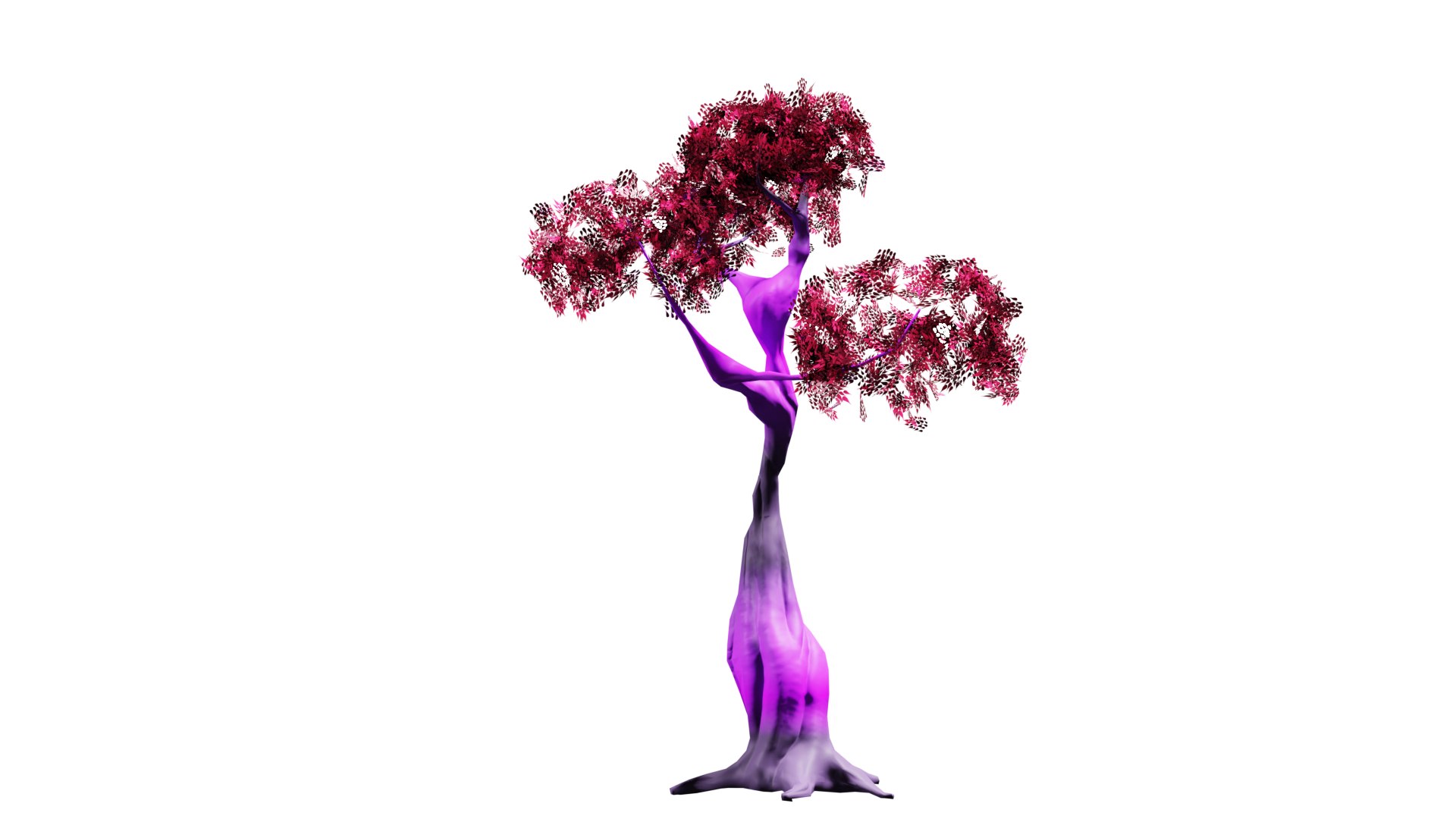 Low Poly Stylized Alien Tree 3D Model - TurboSquid 2197724