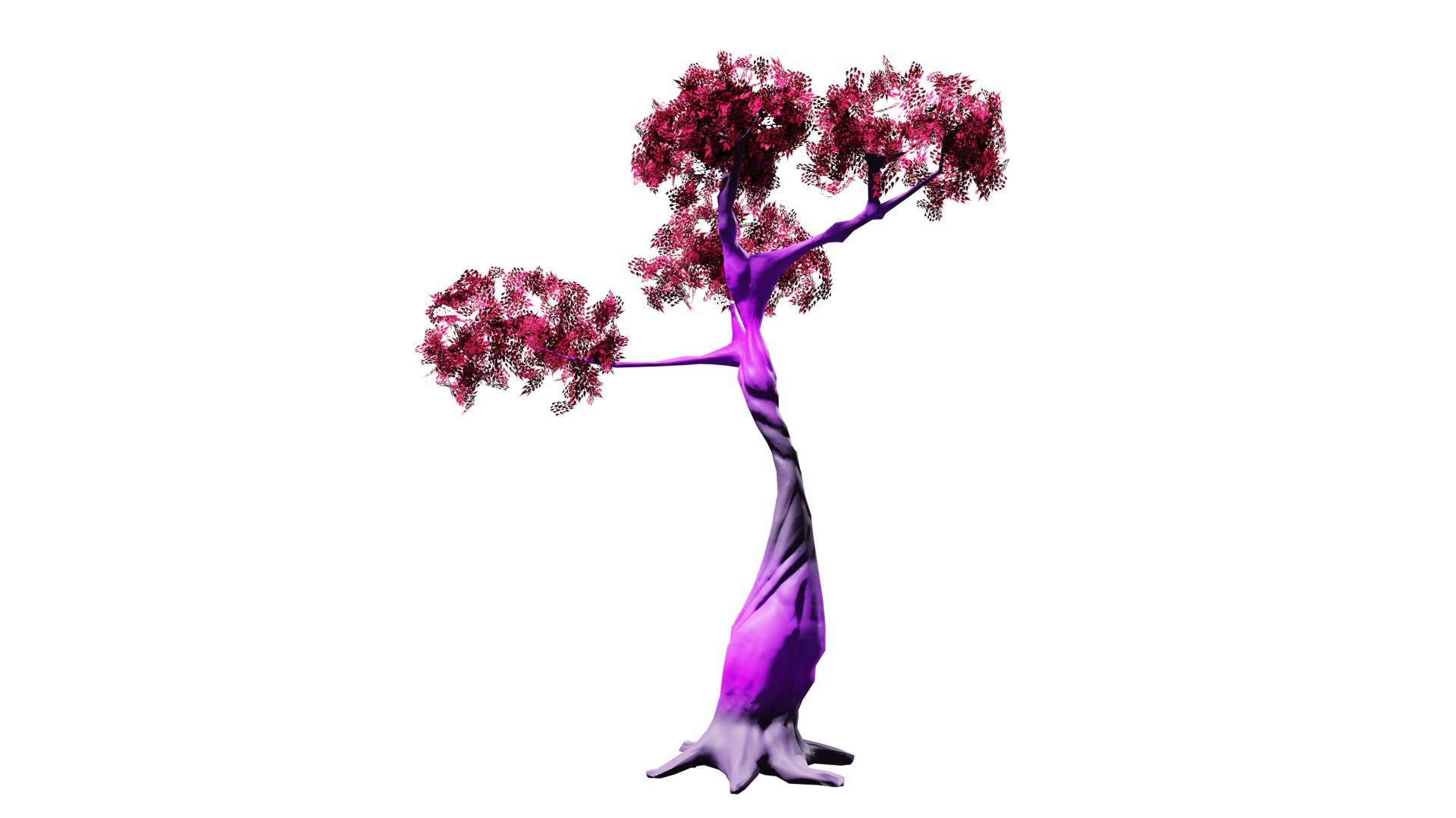 Low Poly Stylized Alien Tree 3D Model - TurboSquid 2197724