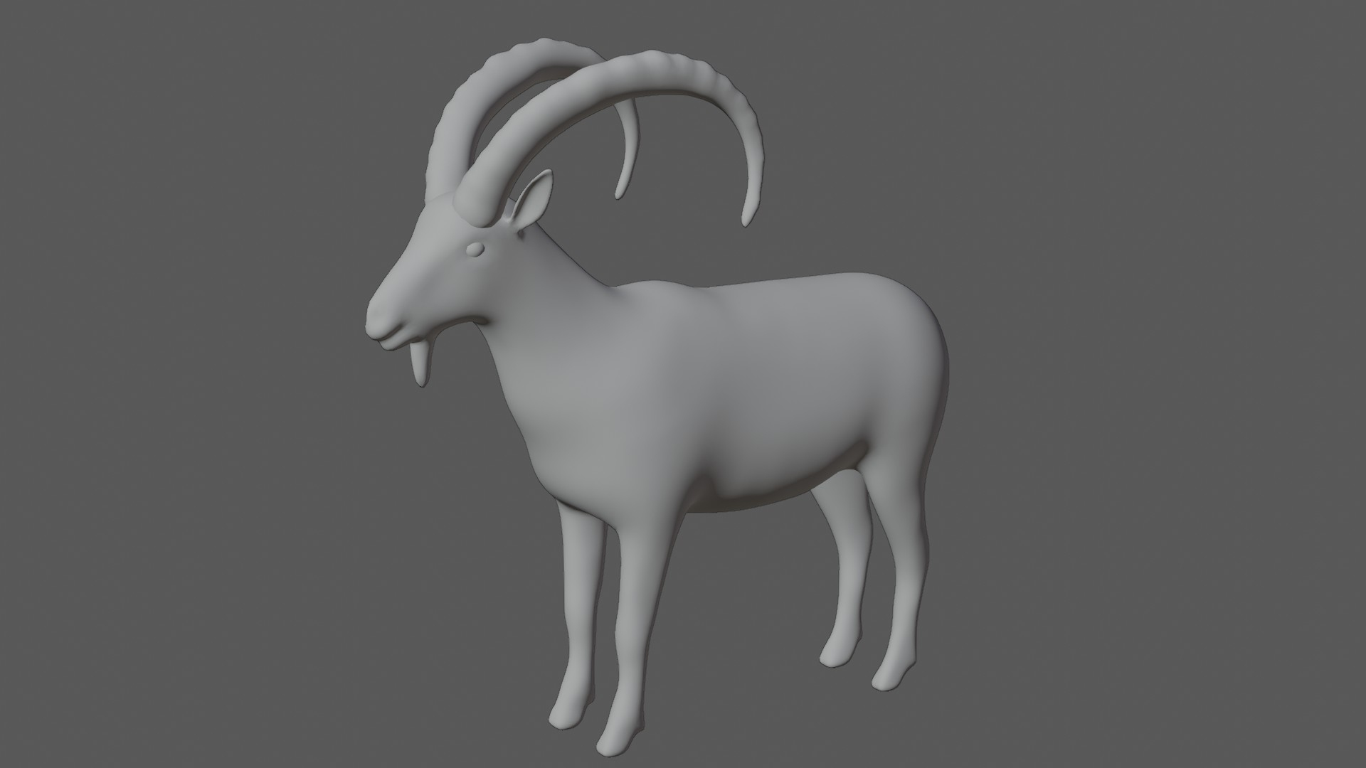 modèle 3D de Ibex low poly gréé - TurboSquid 1812526