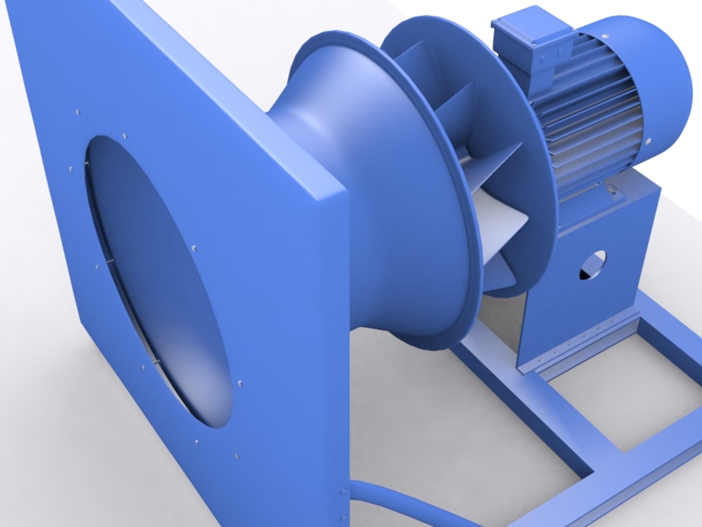 3D Ahu Fan Motor - TurboSquid 1220529
