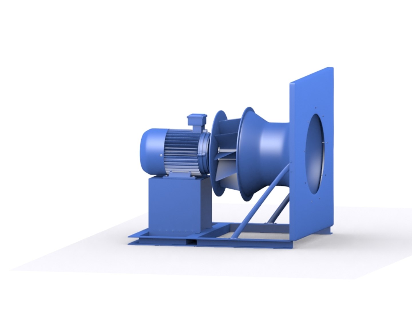 3D Ahu Fan Motor - TurboSquid 1220529