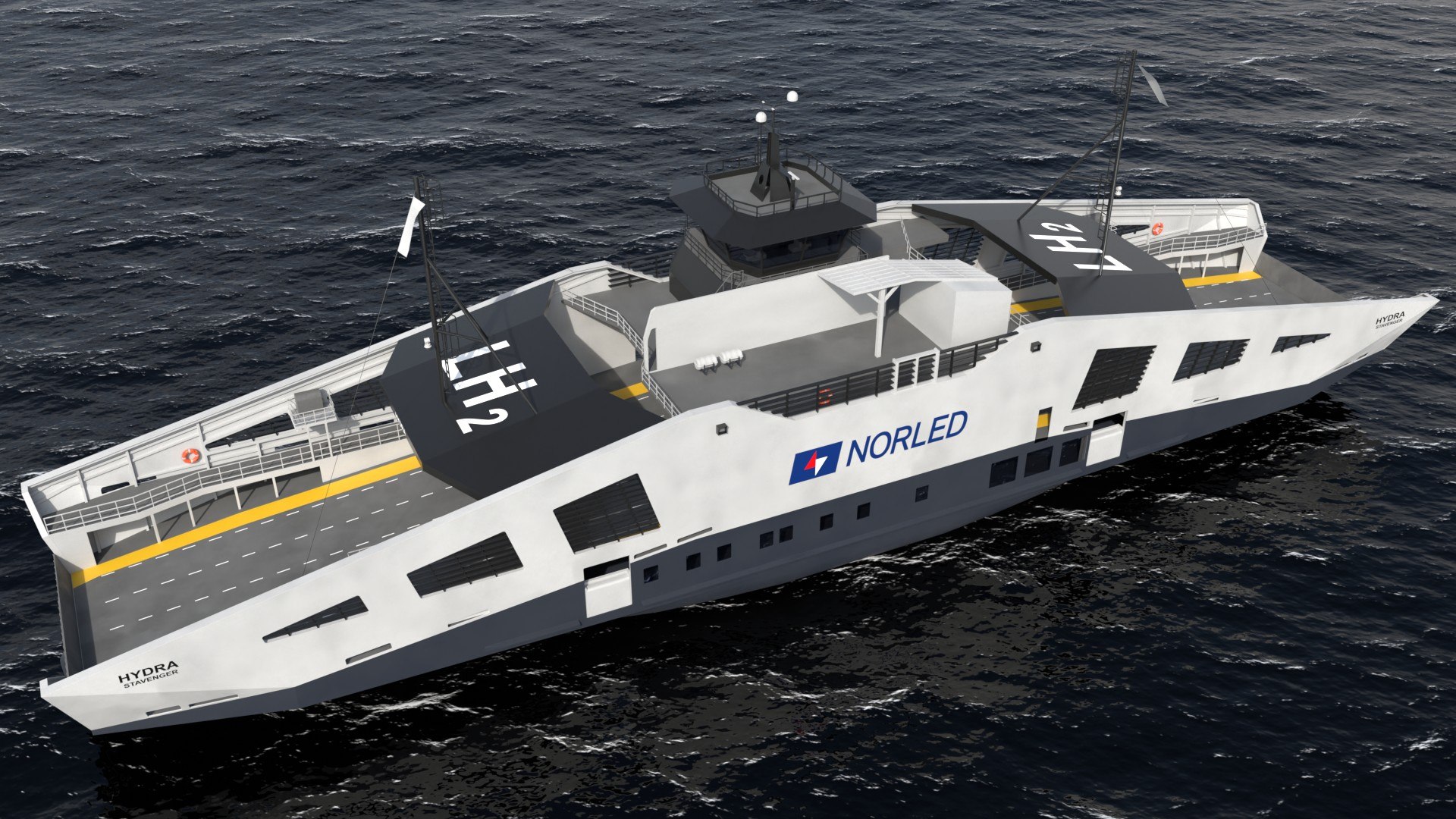 3D Hydrogen-powered Ship Hydra Model - TurboSquid 2136239