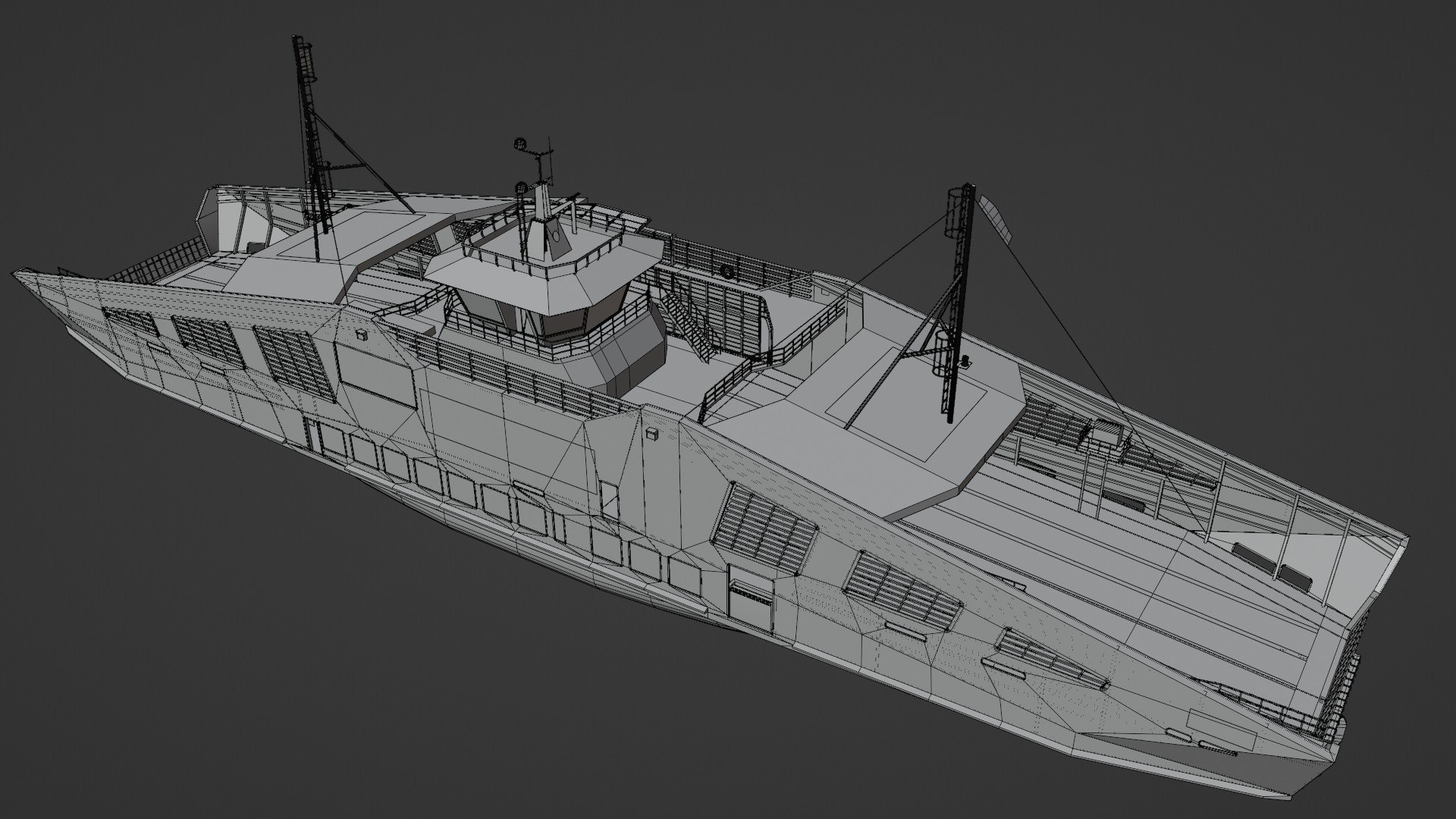 3D Hydrogen-powered Ship Hydra Model - TurboSquid 2136239