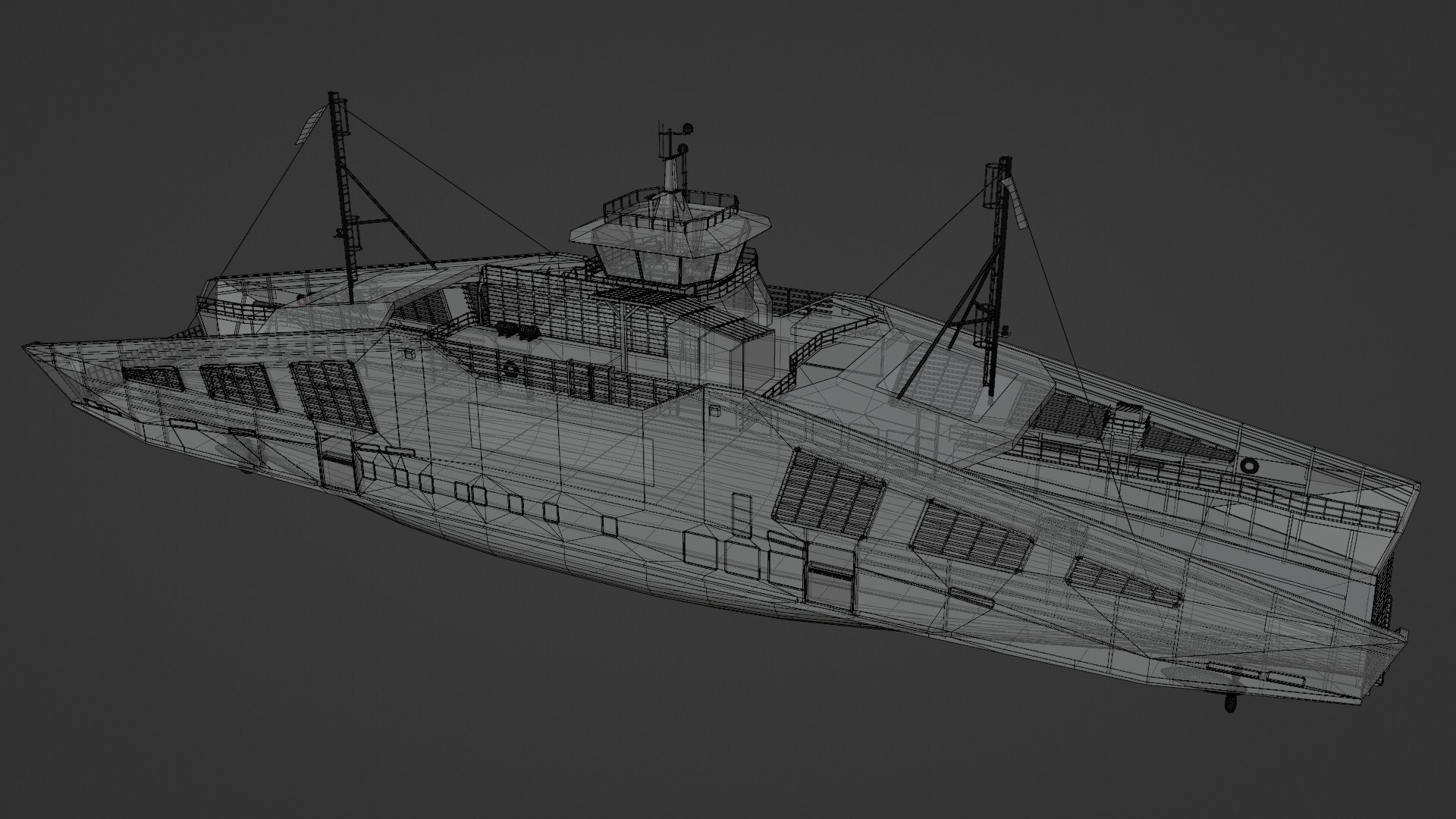 3D Hydrogen-powered Ship Hydra Model - TurboSquid 2136239